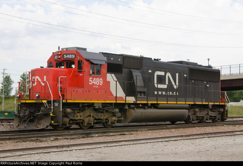 CN 5489, EMD SD60, ex Oakway 9098,